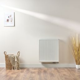 Time 700mm x 600mm 5942BTU White Type 33 Convector Radiator - Screwfix