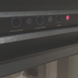 Focal Point Medford Chrome Remote Control Inset Electric Wall Fire ...