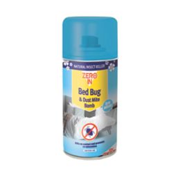 Zero In Bed Bug & Dust Mite Killer Bomb 150ml - Screwfix