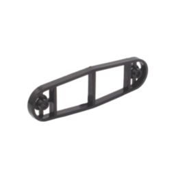 FloPlast RC9B uPVC Round Spacer Bracket Black 68mm - Screwfix