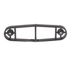 FloPlast RC9B uPVC Round Spacer Bracket Black 68mm - Screwfix