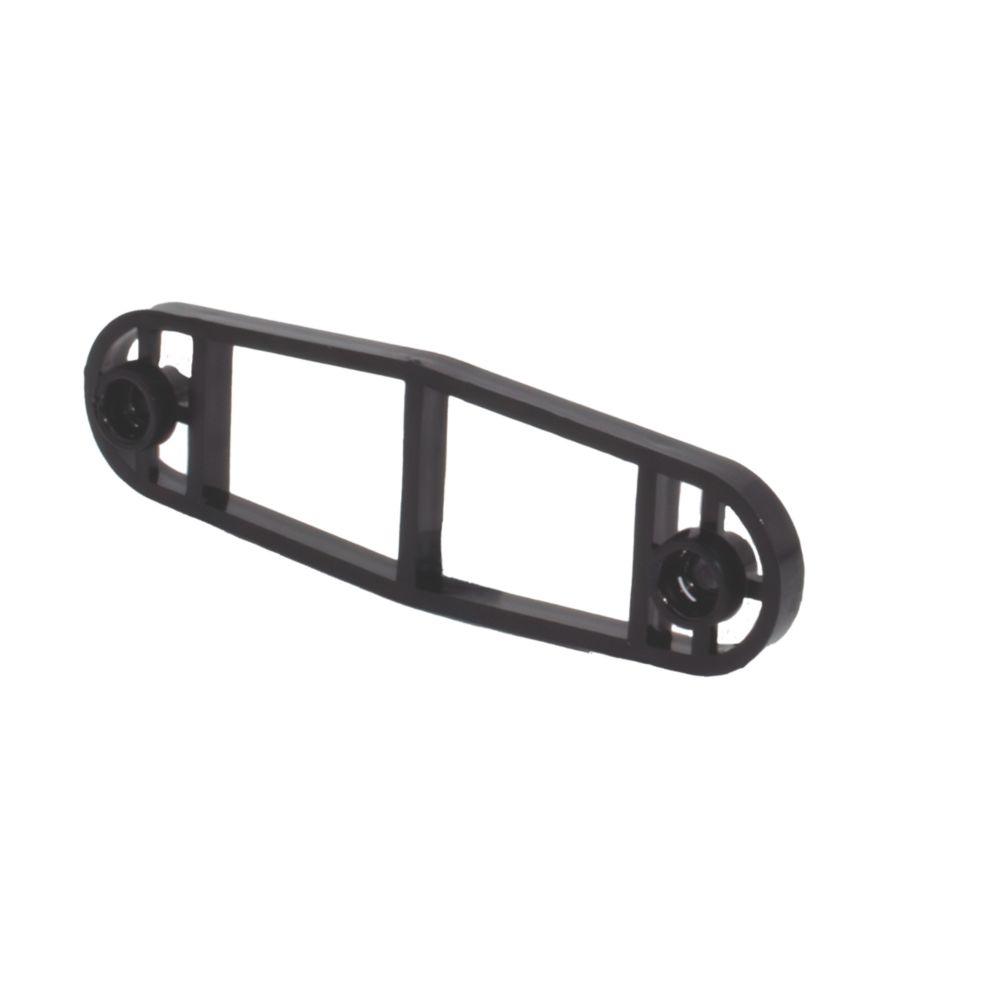 FloPlast RC9B uPVC Round Spacer Bracket Black 68mm - Screwfix