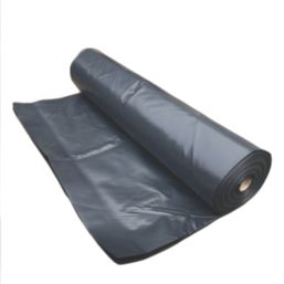 Damplas Damp Proof Membrane Black 1200ga 25m x 4m - Screwfix
