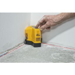 Stabila FLS90 Red Self-Levelling Floor Line Laser Level - Screwfix