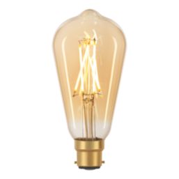 LAP Myko E27 ST64 LED Virtual Filament Smart Light Bulb 7.3W 806lm ...