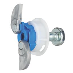 GripIt TV Clam Plasterboard Fixings 25mm x 205mm 4 Pack - Screwfix