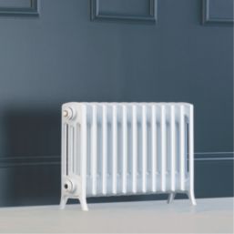 Arroll Edwardian 450mm x 728mm 2247BTU White Horizontal Designer ...