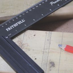 Faithfull Carpenters Square 6" x 10" (150mm x 250mm) - Screwfix