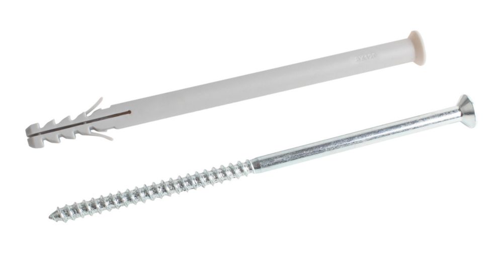 Easyfix TX Short Expansion Frame Fixings 8mm x 120mm 40 Pack - Screwfix