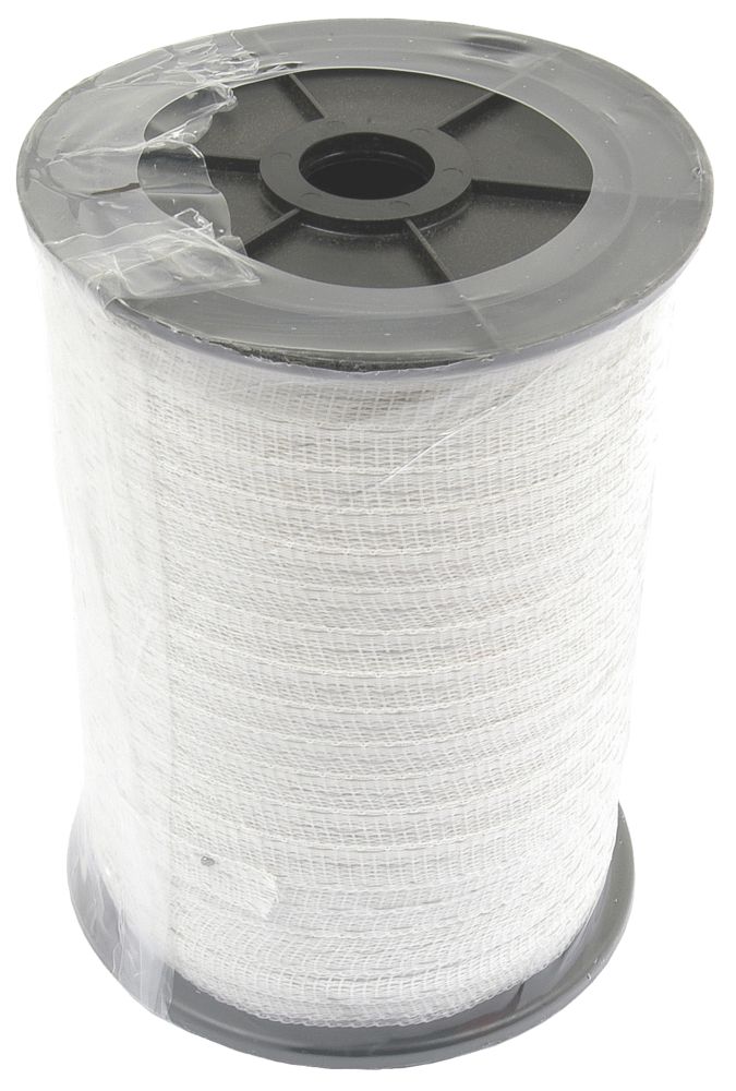 Stockshop Electric Fence Polytape White 12mm x 200m | Tapes & Rope ...
