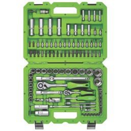 Draper Mixed Drive Metric Socket Set 100 Pieces - Screwfix
