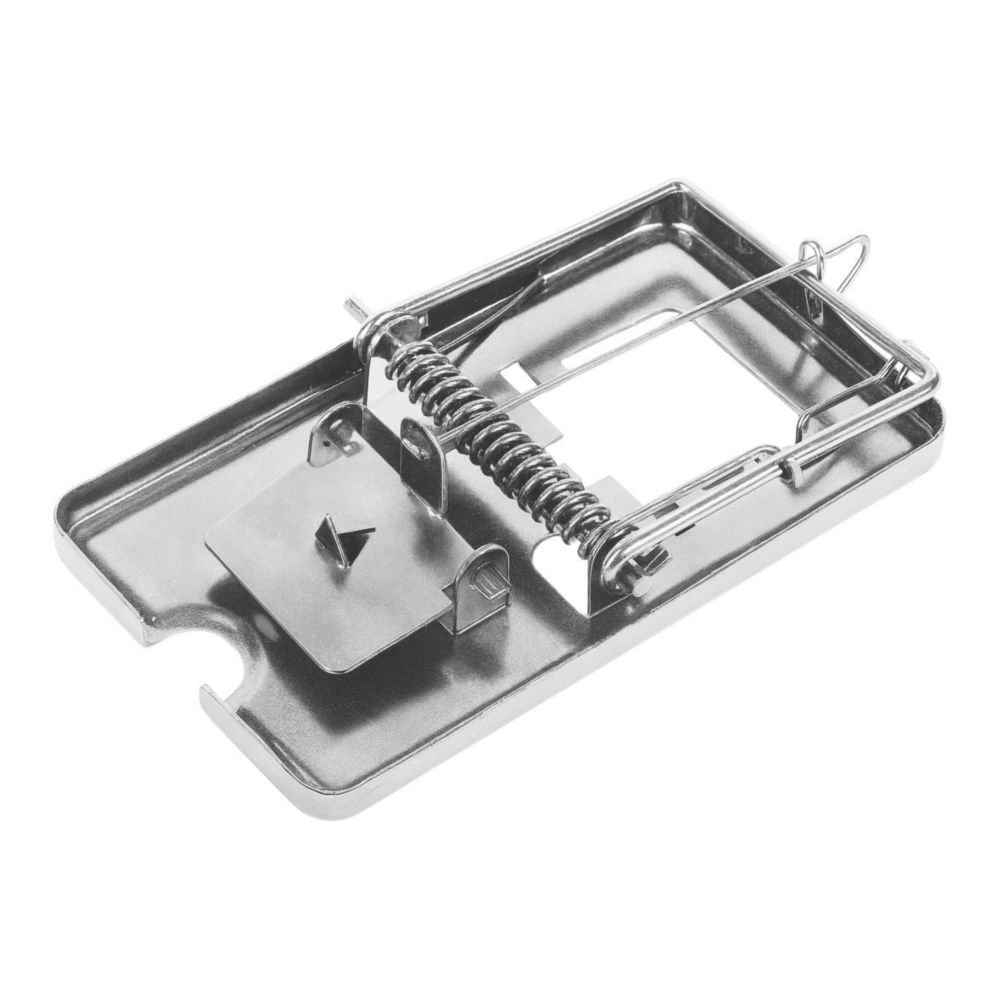 Racan Mouse Metal Snap Trap - Screwfix