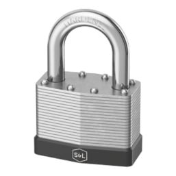 Smith & Locke Laminated Steel Padlock 50mm - Screwfix