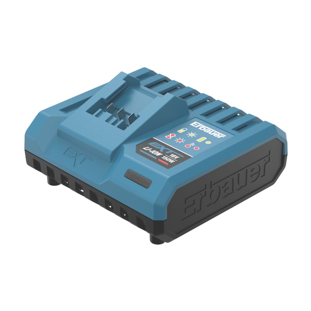 Refurb Erbauer 18V Li-Ion EXT Battery Charger - Screwfix