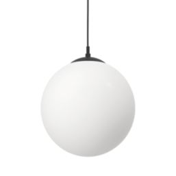 Eglo Rondo 3 Pendant Light Black/White - Screwfix