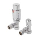Chrome Radiator Valves | Radiators | Screwfix