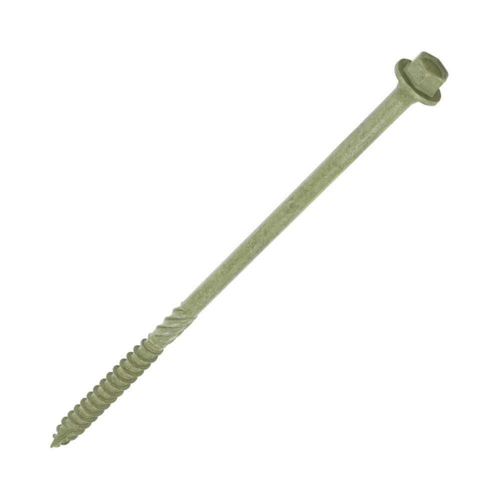 Timco Hex Socket Timber Frame Construction & Landscaping Screws 6.7mm x ...