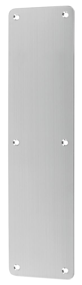Smith & Locke Fire Rated Finger Plate Satin Stainless Steel 75mm x ...