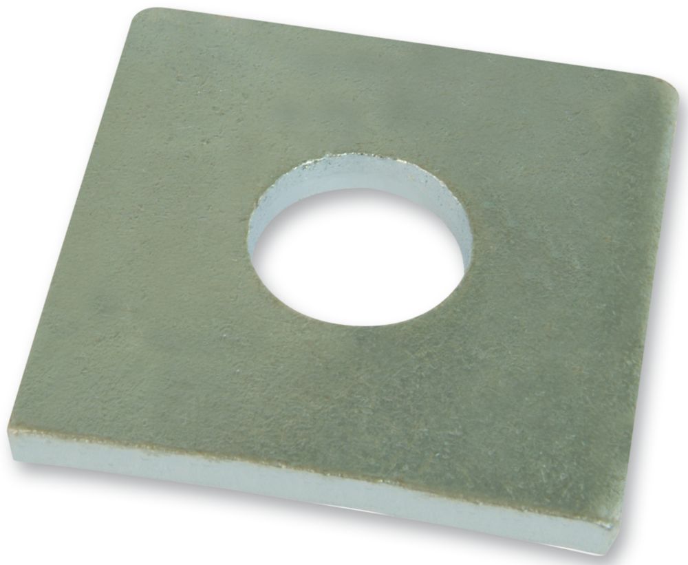 Easyfix Steel Square Washers M20 x 5mm 10 Pack - Screwfix