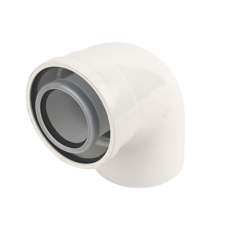 Worcester Bosch Elbow 60/100mm 90° - Screwfix