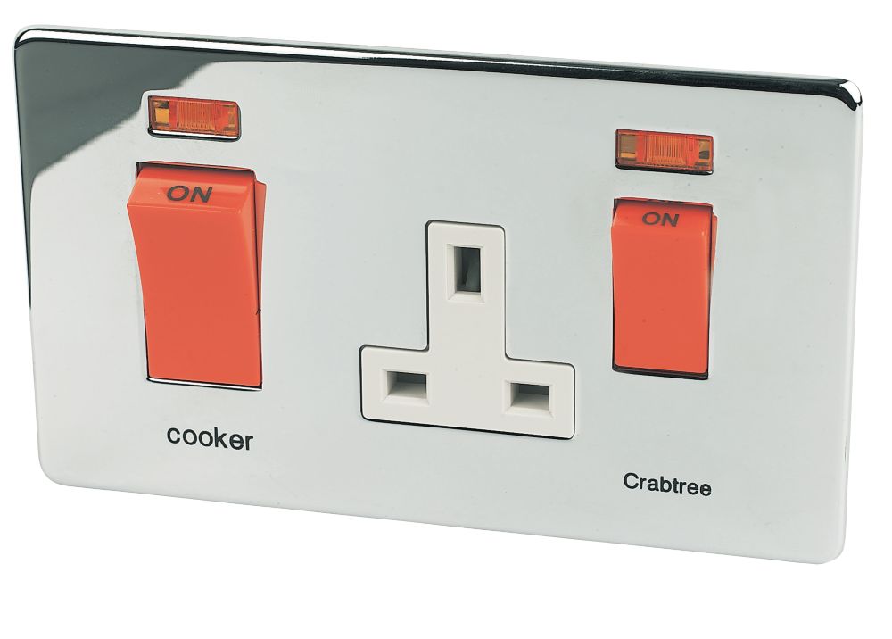Crabtree Cooker Switch Switches & Sockets | Wiring Accessories ...