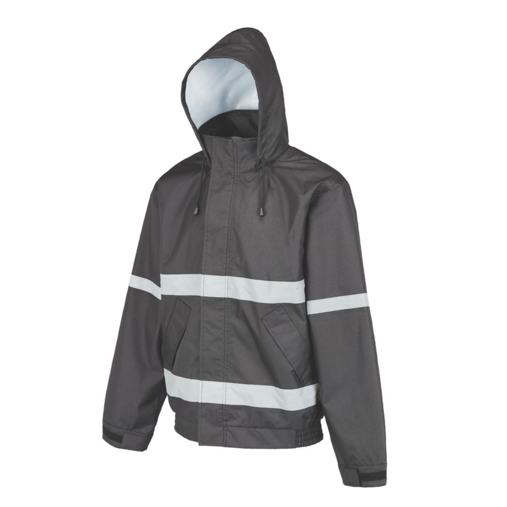 Site Cleworth Jacket Black X Large 52" Chest | Work Jackets | Screwfix.com