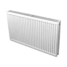 Stelrad 600mm x 1000mm 5705BTU White Type 22 Convector Radiator - Screwfix