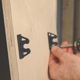 Button-Fix Type 2 Push-On Panel Fixings & Marker Tools Set Charcoal ...