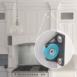 Button-Fix Type 2 Push-On Panel Fixings & Marker Tools Set Charcoal ...