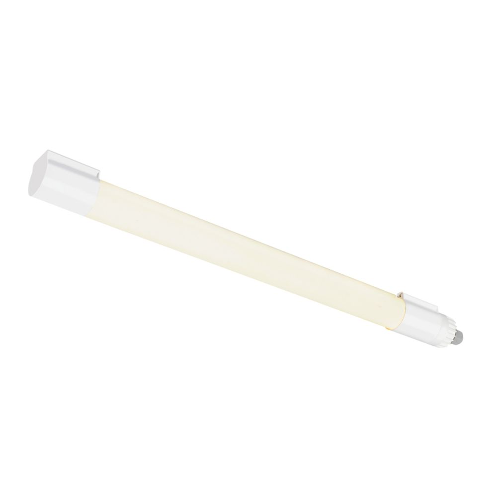 4lite Single 4ft LED Non-Corrosive Batten 25W 3000lm 220-240V - Screwfix