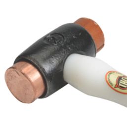 Thor Size 2 Copper/Hide Hammer 2 1/2lb (1.07kg) - Screwfix