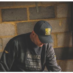 DEWALT 100 Year Graphic Cap Black - Screwfix