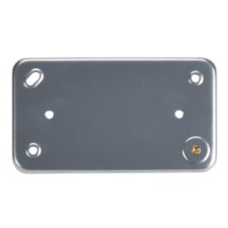 Contactum 2-Gang Metal-Clad Back Box 37mm - Screwfix