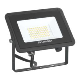 Sylvania Sylflood Indoor & Outdoor LED Flood Light Black 42W 5000lm ...