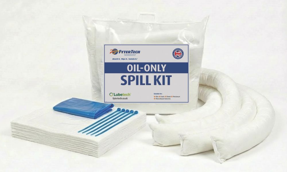 Lubetech 27-1050CT 50Ltr Oil Only Spill Response Kit - Screwfix