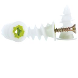 GripIt Self-Drive Plasterboard Fixings Acetal Plastic 27mm 10 Pack ...