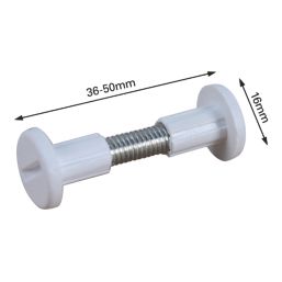 Easyfix Furniture Inter Screws M6 x 36-50mm 10 Pack - Screwfix