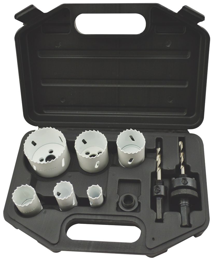 6-Saw Multi-Material Plumbers Bi-Metal Holesaw Set | Holesaw Sets ...