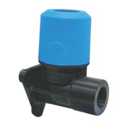 JG Speedfit UGPWB2514 MDPE Wall Plate Elbow 25mm x 1/2" - Screwfix