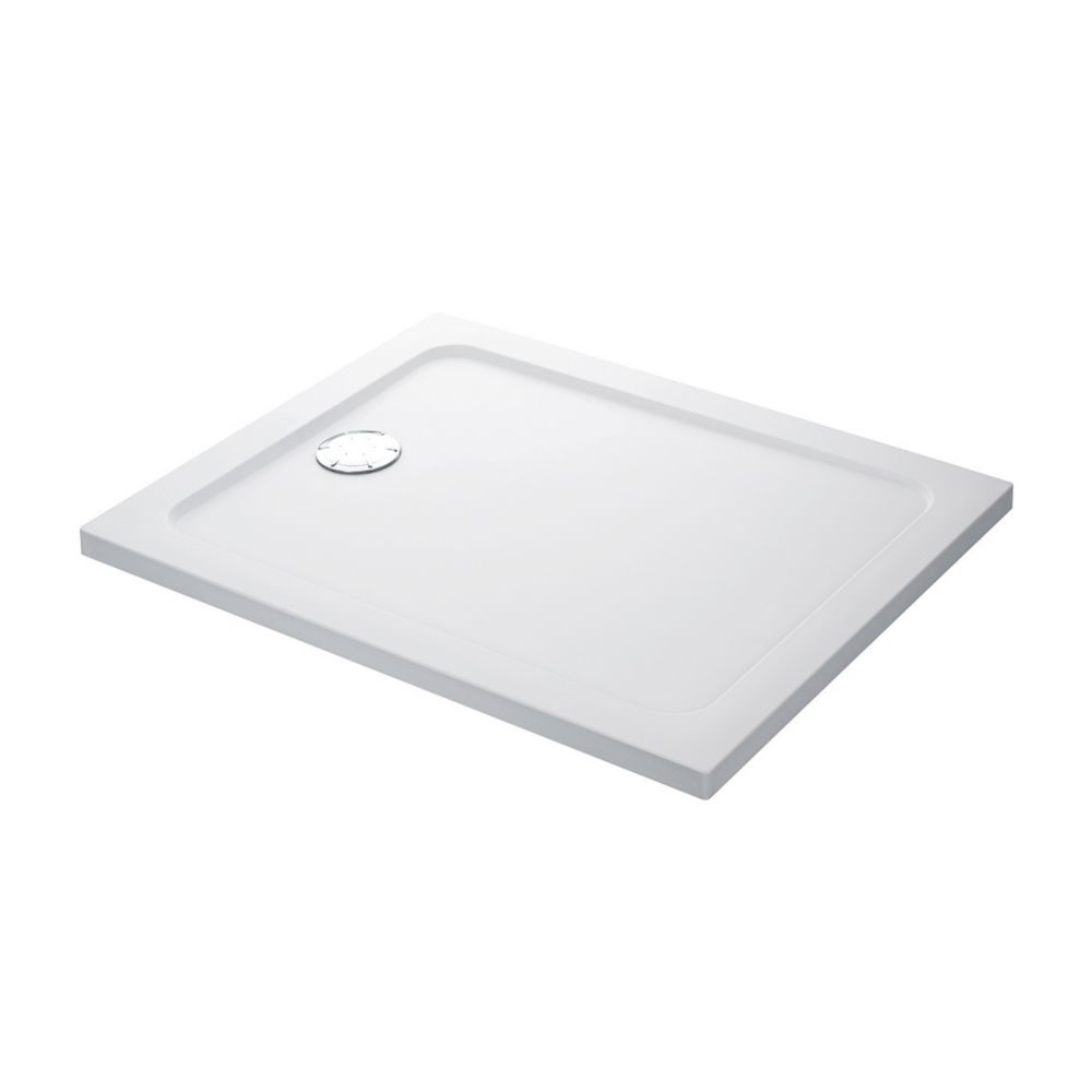 Mira Flight Safe Rectangular Shower Tray White 1400mm x 900mm x 40mm ...
