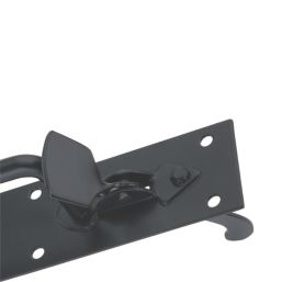 Smith & Locke Gate Latch Black 178mm - Screwfix