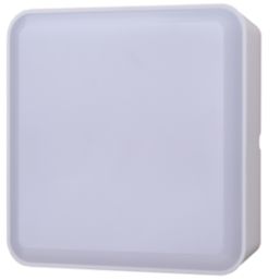 LAP Outdoor Square LED Bulkhead White 12W 1000lm - Screwfix