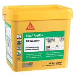 Sika Fastfix Self-Setting Paving Jointing Compound Deep Grey 14kg ...
