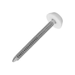 FloPlast Pins White Head A4 Stainless Steel Shank 2mm x 40mm 250 Pack ...