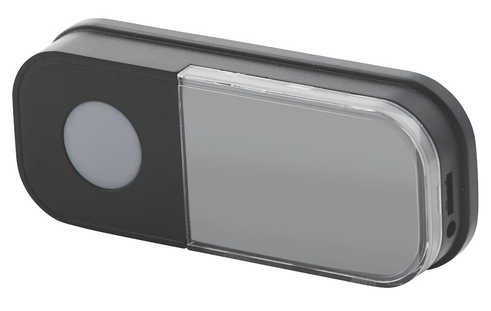 Blyss Wireless Bell Push Black - Screwfix
