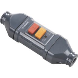Masterplug 13A Fused Hard-Wired Active In-Line RCD - Screwfix