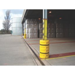 Addgards CP200 Column Protector Yellow 600mm x 600mm - Screwfix
