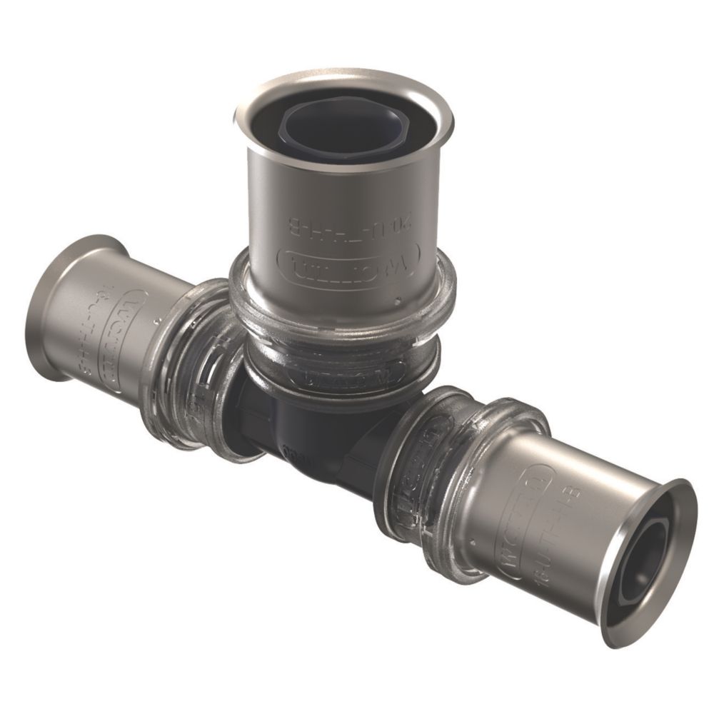 Wavin Tigris K5 Multi-Layer Composite Press-Fit Reducing Tees 16mm x ...