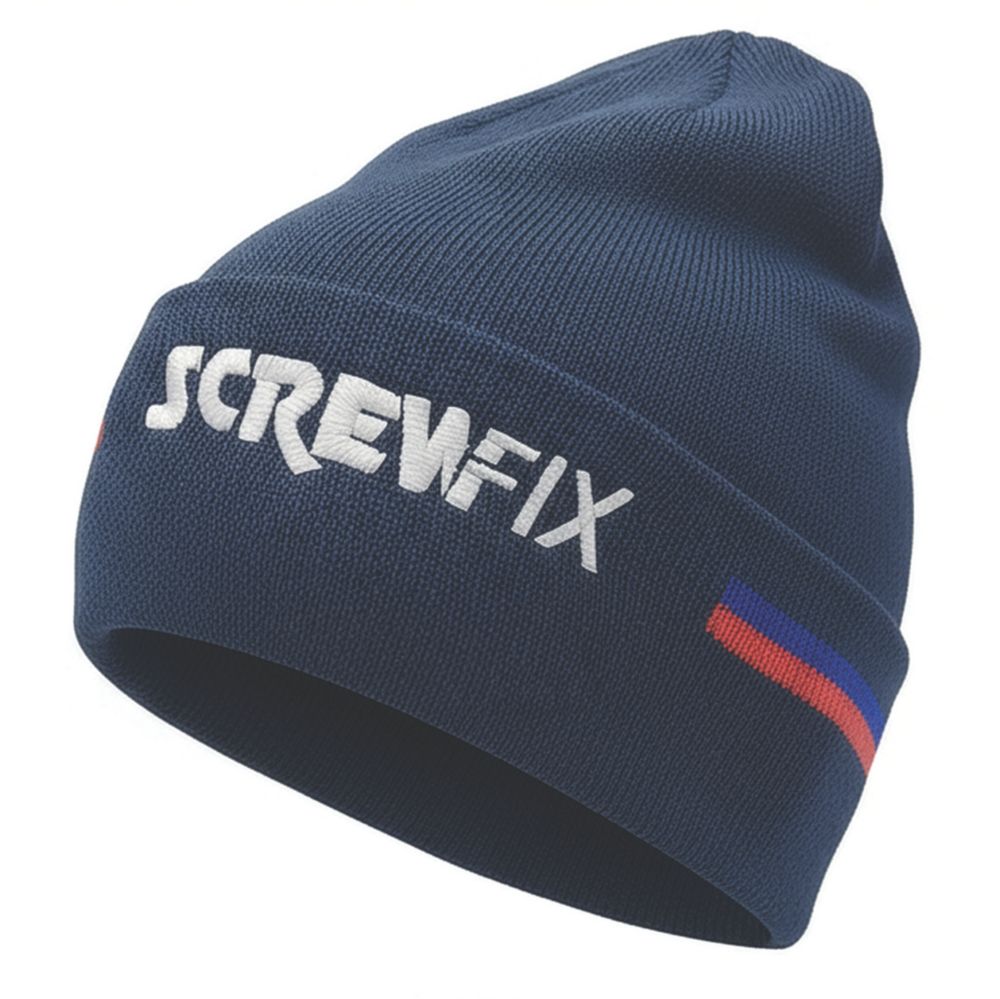 Screwfix Beanie Hat Navy - Screwfix