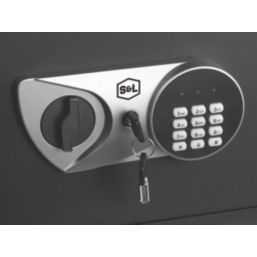 Smith & Locke Electronic Combination Safe 22.5Ltr - Screwfix